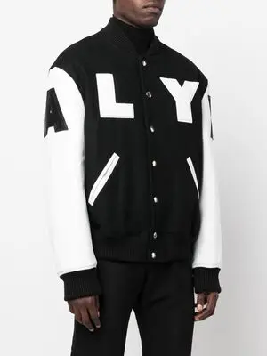 1017 Alyx 9sm Logo-print Varsity Jacket
