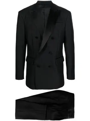 Dsquared2 Tailored Double-breasted Suit - Black