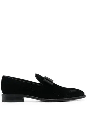 Dsquared2 Almond-toe Bow-detail Loafers