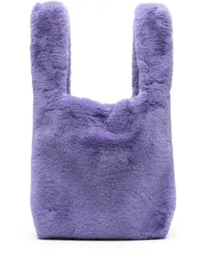 STAND STUDIO Faux-fur Tote Bag