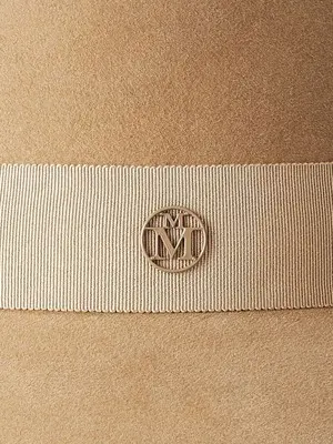 MAISON MICHEL Kate Fedora - Neutrals