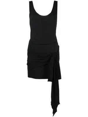 Philosophy Di Lorenzo Serafini Draped Tie Mini Dress