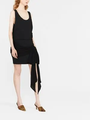 Philosophy Di Lorenzo Serafini Draped Tie Mini Dress