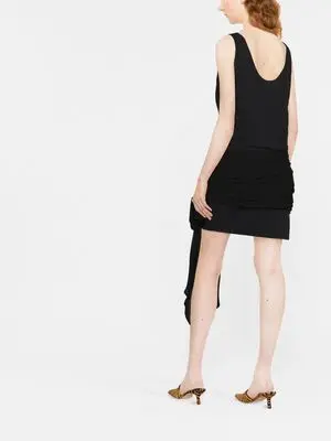 Philosophy Di Lorenzo Serafini Draped Tie Mini Dress