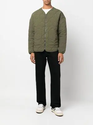 Philippe Model Quilted Collarless Jacket