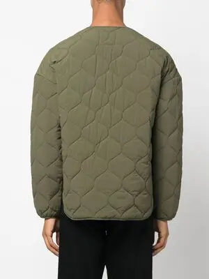 Philippe Model Quilted Collarless Jacket