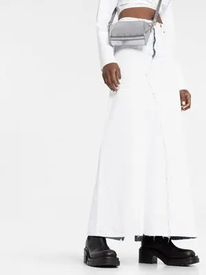 MAISON MARGIELA Denim Midi Skirt