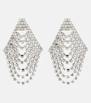 JENNIFER BEHR Seraphina Cascade Earrings - Silver
