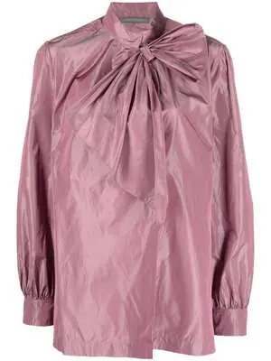 Alberta Ferretti Bow Detail Blouse