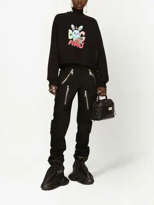Dolce & Gabbana Graphic-print Cotton-blend Sweatshirt