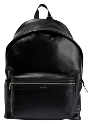 Saint Laurent City Leather Backpack