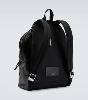 Saint Laurent City Leather Backpack