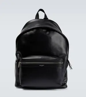 Saint Laurent City Leather Backpack