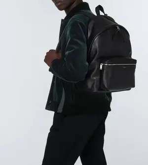 Saint Laurent City Leather Backpack