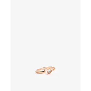 Chopard My Happy Hearts Diamond Ring - Rose Gold