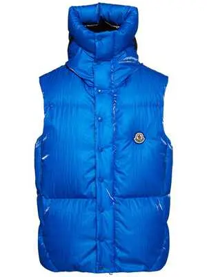 Moncler Lawu Down Vest Blue