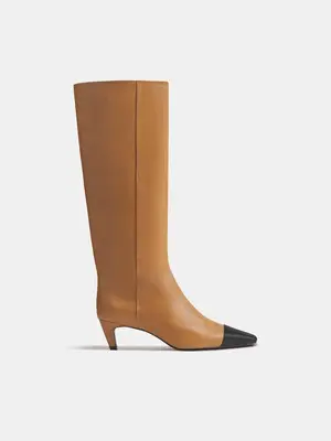REFORMATION Remy Knee Boot - Natural