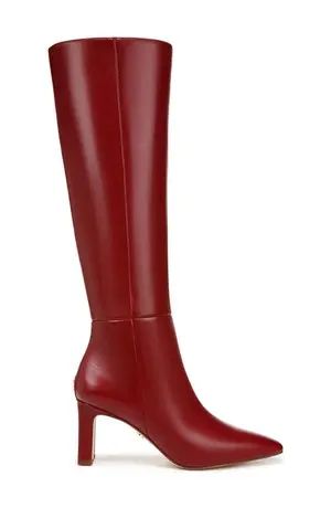 Sam Edelman Sylvia Knee High Boots - Cabernet Red