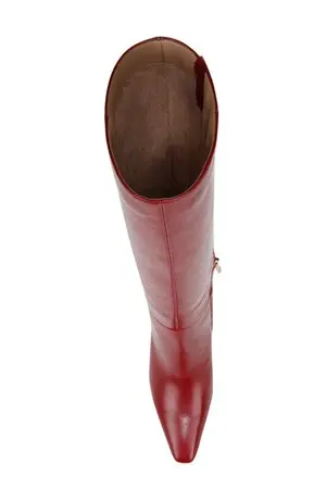 Sam Edelman Sylvia Knee High Boots - Cabernet Red