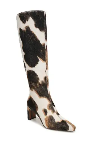 Sam Edelman Sylvia Knee High Boots - Cafe Multi