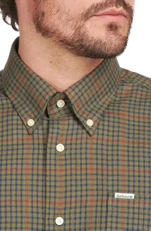 Barbour Henderson Thermo Weave Button-down Shirt