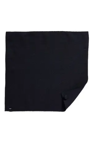 CLIFTON WILSON Textured Wool Pocket Square