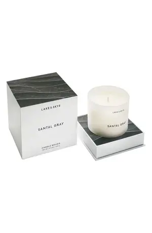 LAKE & SKYE Santal Gray Scented Candle