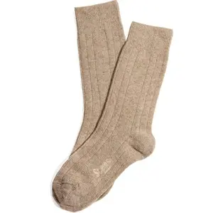 STEMS Stems Luxe Merino Wool Blend Crew Socks Oat