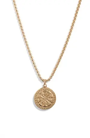 SET & STONES Solana Pendant Necklace - Gold
