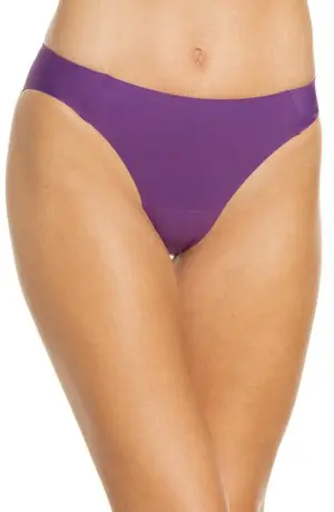 PROOF® Teen Period & Leak Resistant Everyday Superlight Absorbency Bikini Panties - Purple