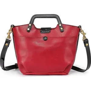 OLD TREND Sprout Land Mini Leather Tote - Red