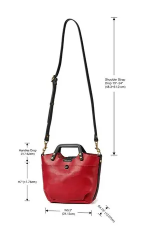 OLD TREND Sprout Land Mini Leather Tote