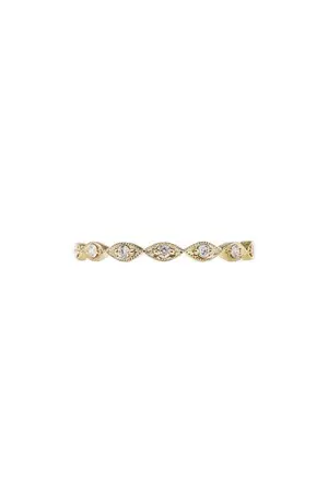 Sethi Couture Eleanor Diamond Eternity Band Ring - Yellow Gold/diamond