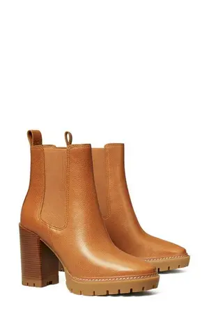 Women's Platform Chelsea Boots with Lug Sole