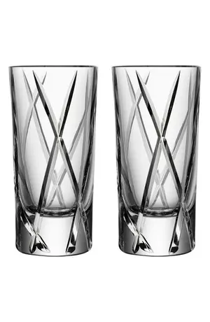ORREFORS City Set Of 2 Shot Glasses - Clear