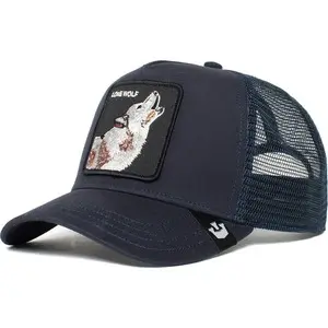 GOORIN BROS The Lone Wolf Trucker Hat - Navy