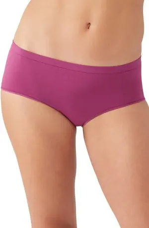 Wacoal Comfort Intended Daywear Hipster Panties Raspberry Coulis