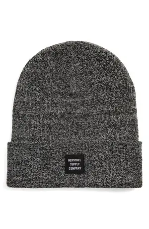 Herschel Supply Co. Herschel Supply Co. Abbott Knit Beanie Heather Black