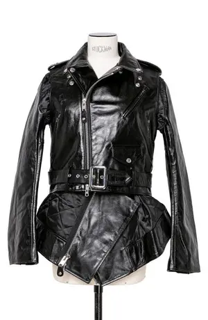 Sacai Madsaki Schott Blouson Leather Jacket
