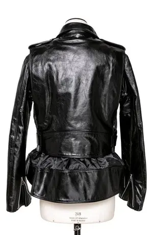 Sacai Madsaki Schott Blouson Leather Jacket