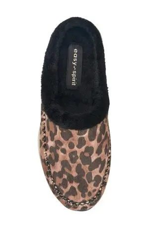 Easy Spirit Tslip Slip-on Sneaker - Leopard Brown