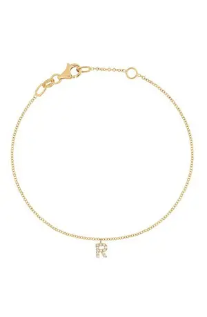 Bony Levy Bony Levy Monroe Reflecting Personalized Bracelet 18k Yellow Gold - 1 Charm
