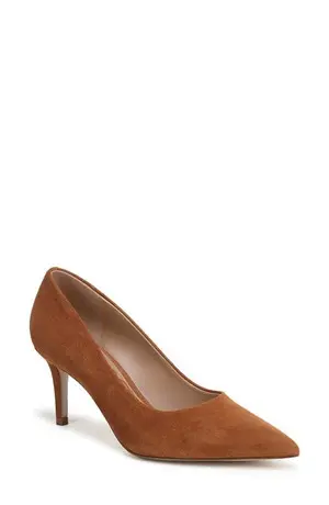 Sam Edelman Vienna Pointed Toe Pumps - Brown