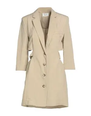 VICOLO Mini Blazer Dress - Beige