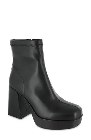 Mia Ilia Platform Bootie Black