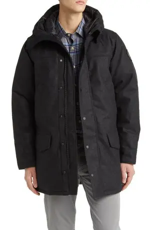 Canada Goose Langford Windproof Wool Blend Parka