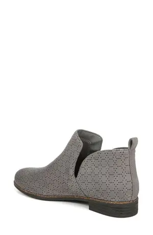 Dr. Scholl'S Rate Perforated Bootie - Dark Shadow Perforated Fabric