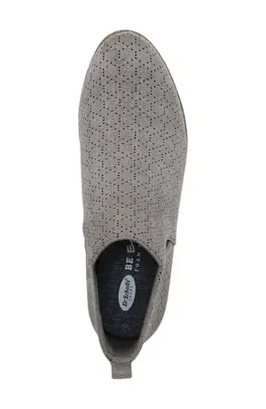 Dr. Scholl'S Rate Perforated Bootie - Dark Shadow Perforated Fabric