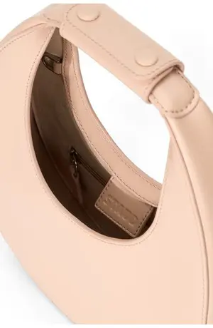 Staud Mini Moon Leather Bag - Blush
