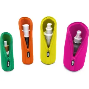 KUSSHI Set Of 4 Travel Bottle Protectors - Brights
